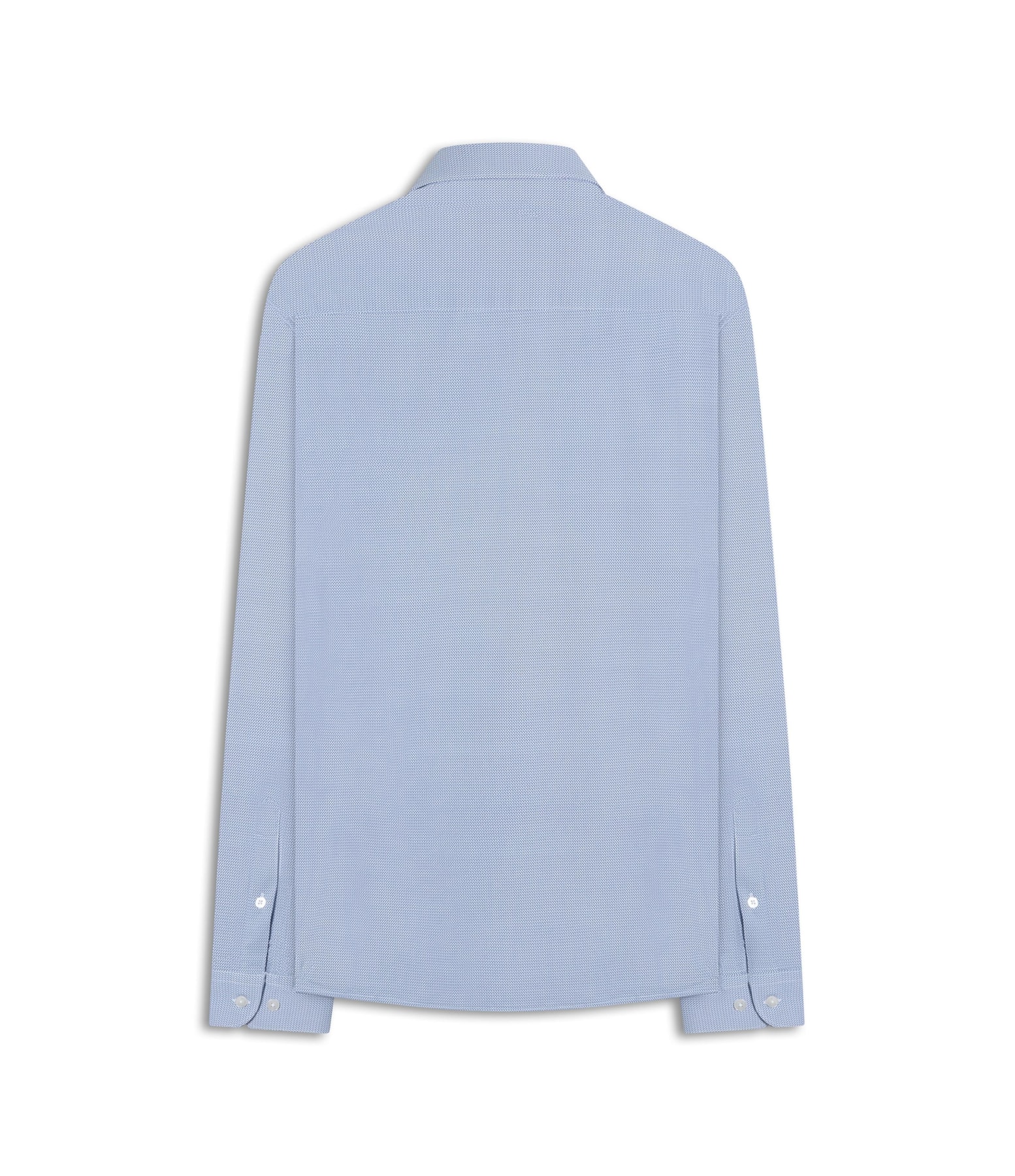 Camisa Slim Malha Azul Bic